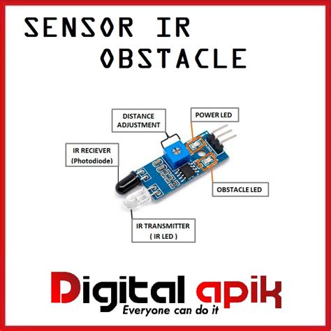 Jual Sensor Ir Infrared Tembok Halangan Arduino Obstacle Avoidance Module Shopee Indonesia