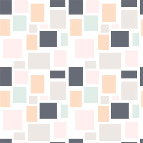 Premium Vector Messy Seamless Abstract Background With Squares Infinity Geometric Pattern