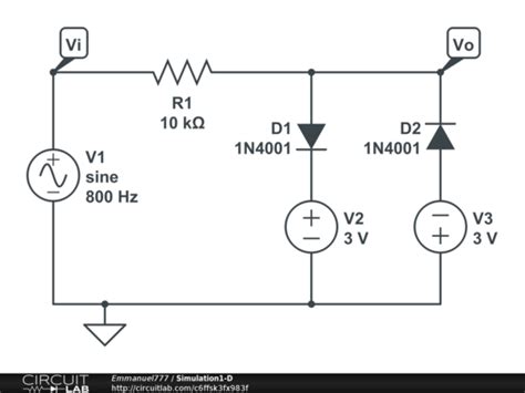 Simulation1 D Circuitlab