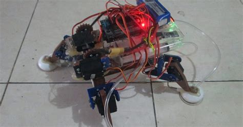 Membuat Robot Quadruped Robot Berkaki 4 Menggunakan Arduino Dan