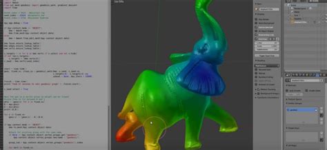 Calculating Distances Between Two Points Using Geodesic Paths Blendernation