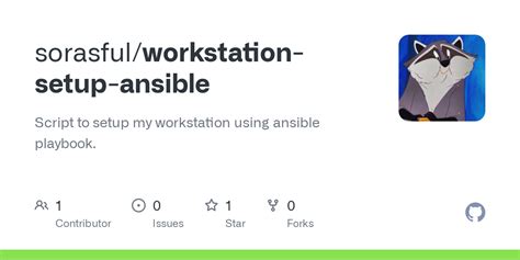 GitHub Sorasful Workstation Setup Ansible Script To Setup My Workstation Using Ansible Playbook