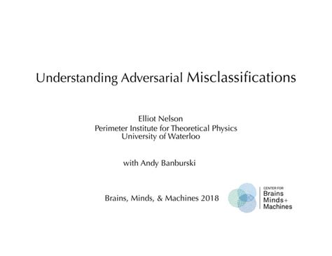 Understanding Adversarial Examples Ppt