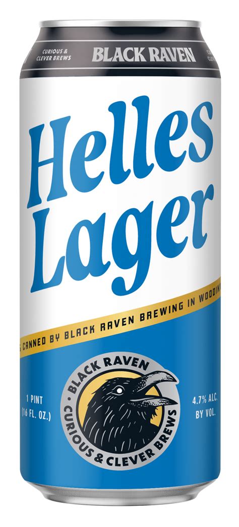 Helles Lager Black Raven Brewing Co