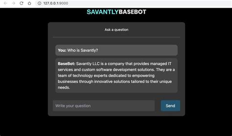 Jeremy Branham On Linkedin Github Savantly Netbase Bot A Base Chat Bot Image That Can Be