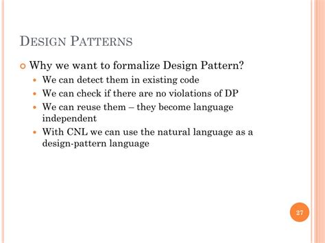 Ppt Formalizing Object Oriented Software Models With Description