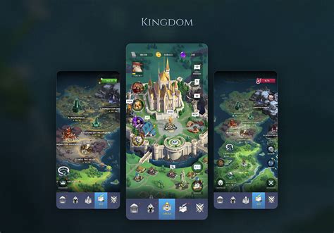 Mobile Game UX UI Design Behance