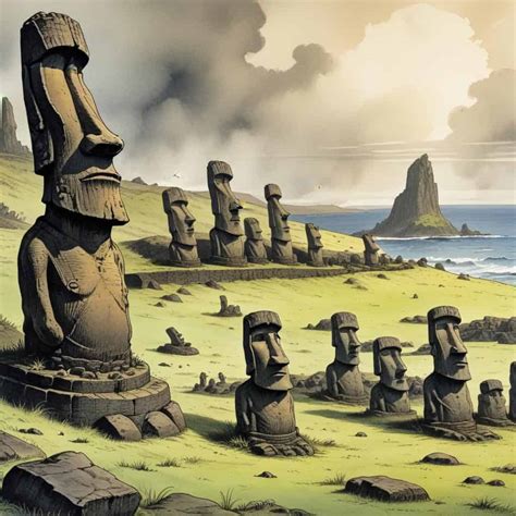 Easter Island Culture Moai And Rapa Nui History Memory Wizards