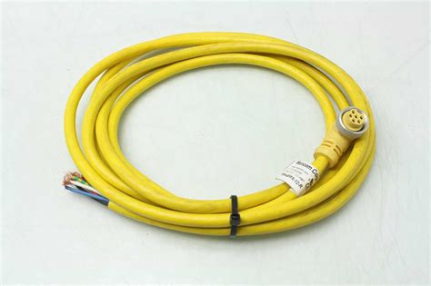 Mencom MIN FPX R Pin Cordset Robotic Cable V A Ft Length Used Motion