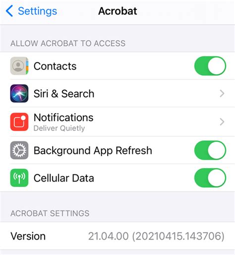 Ios App Settings