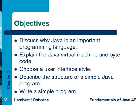 Ppt Chapter 2 First Java Programs Powerpoint Presentation Free