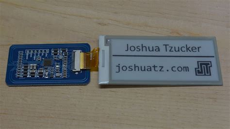 Info On WaveShare Passive NFC Powered E Paper Modules