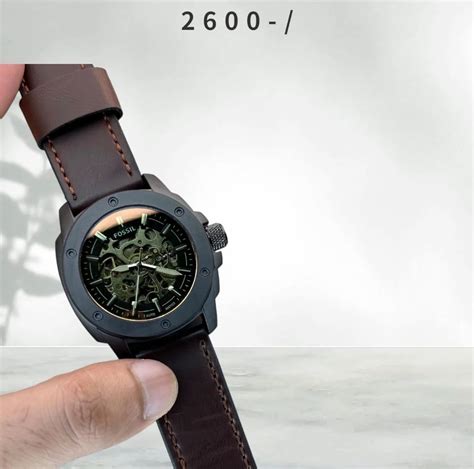 Round Brown Automatic Watch Fossil At Rs 2600 Piece In Surat Id 2854555326662