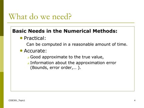 Ppt Lecture 1 Introduction To Numerical Methods Powerpoint Presentation Id 9397105