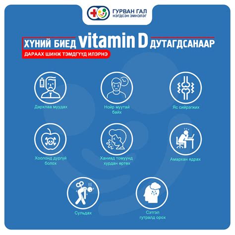 Витамин Д дутагдал