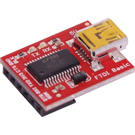 SparkFun FTDI Basic Breakout 5V With 6 Pin Header DEV 09716