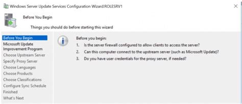 WSUS Windows Server 2016 Installation And Configuration