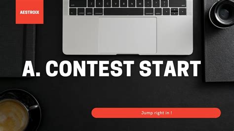 A Contest Start Codeforces Round 727 Div 2 Karmanya Iiestian Python Solution Youtube