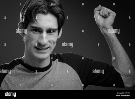 Model Strength Arm Curl Stock Photo Alamy