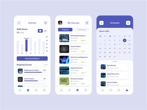 E Learning Mobile App Behance