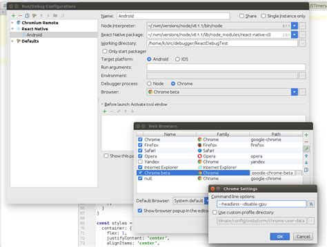 Webstorm 中无法使用 Nodejs 8调试react Native App Csdn博客