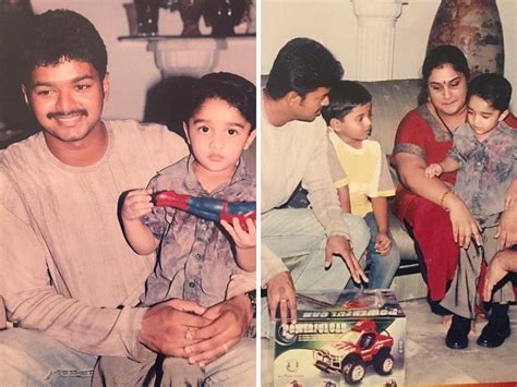 Vanitha Vijaykumars Throwback Pics Of Thalapathy Vijay Playing With