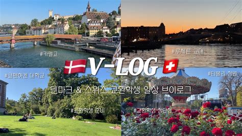 Vlog 경인교대생 교환학생 브이로그 덴마크 UCC 대학 스위스 루체른교육대학 교대에도 교환학생이 있나요