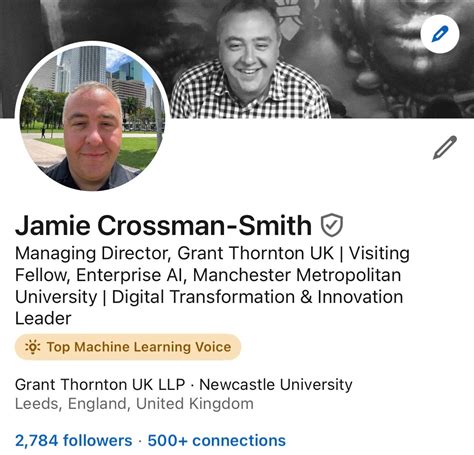 Jamie Crossman Smith On Linkedin Machinelearning