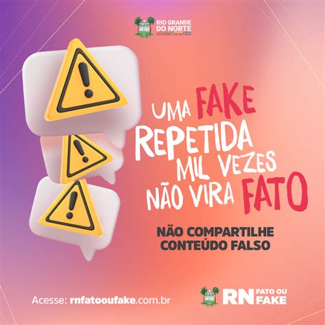Éfato Fake News Espalham Desinformação Nas Redes Sociais Rn Fato