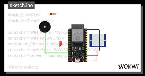 Wokwi Buzzer Wokwi Esp32 Stm32 Arduino Simulator