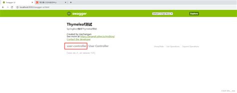 使用swagger生成与测试restful api接口 csdn博客