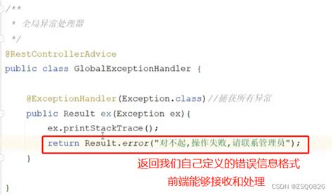 全局异常处理 Csdn博客