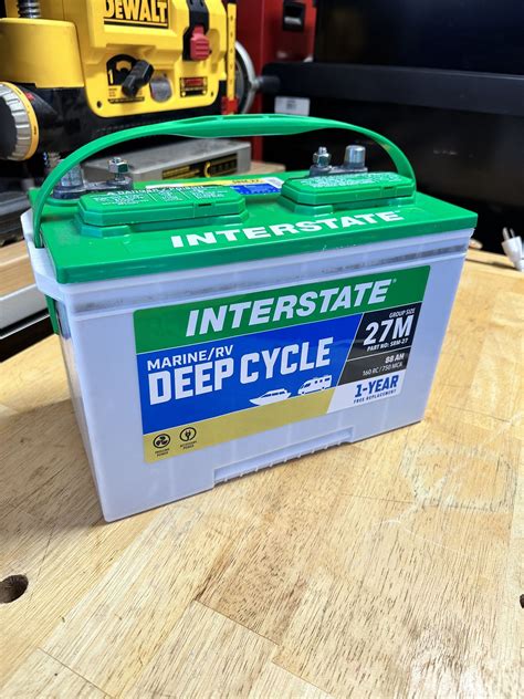 Interstate Deep Cycle Marinerv Battery New For Sale In Peoria Az