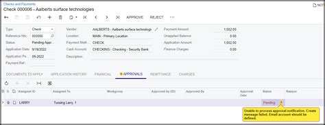 Unable To Process Approval Notification Community