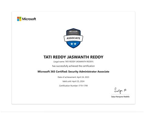 Tatireddy Jaswanth Reddy On Linkedin I Am Very Glad To Be A Certified