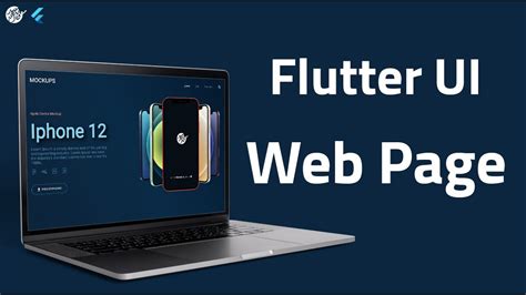 Flutter Web Ui Simple Landing Page Youtube