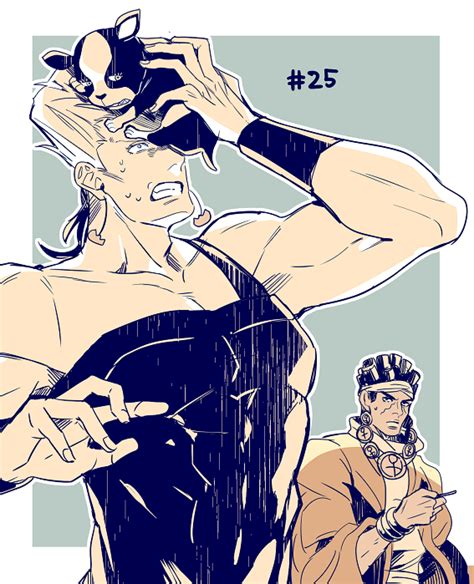 Jean Pierre Polnareff Mohammed Avdol And Iggy Jojo No Kimyou Na