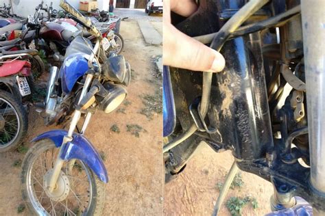 Moto Com Chassi Pinado é Apreendida Durante Operação Força Tática No Distrito De Pindorama Em