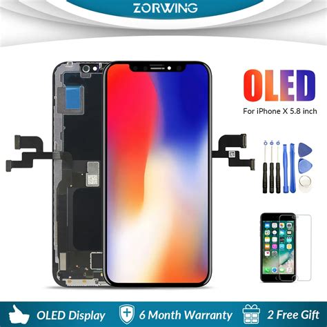 Grade AAA Inch OLED Screen For IPhone X LCD Display Digitizer Touch Screen Replacement For