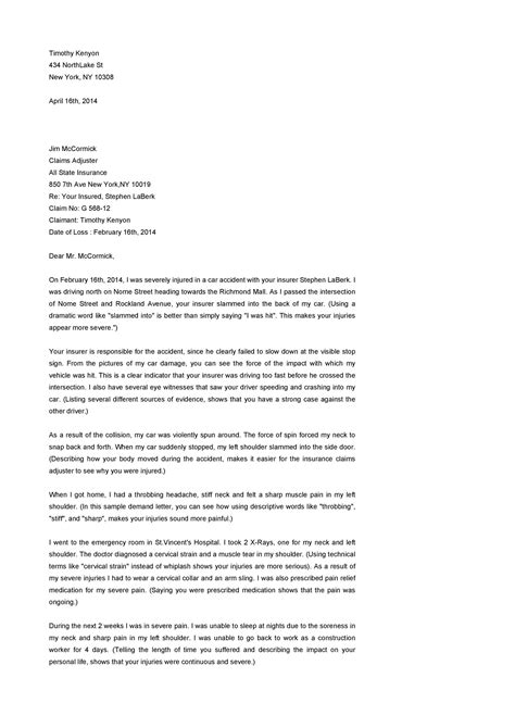 40 Best Demand Letter Templates Free Samples Templatelab