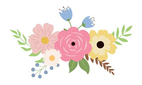 Free Clip Art Summer Flowers At Dwain Lindley Blog