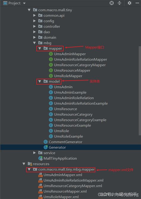 Mybatis Generator 代码生成器使用mybatis 实体类生成器 Csdn博客