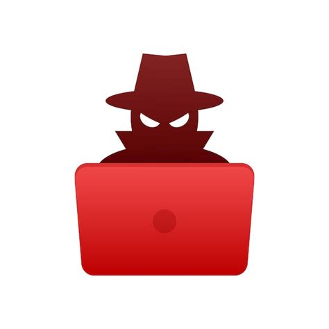 Premium Vector Hacker With Laptop Hacker Attack Phishing And Fraud