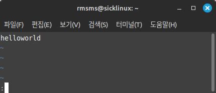 리눅스에서 vi 혹은 vim 종료하는 법