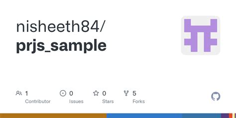 Github Nisheeth Prjs Sample