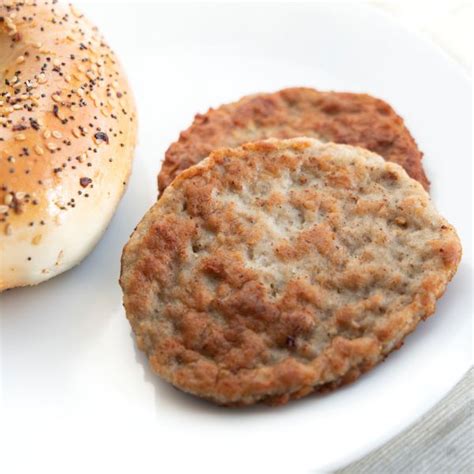 Pork Sausage Fully Cooked Patty 2 Oz Cloverdale Foodservice