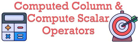 Sql Server Computed Column And Compute Scalar Operators Sql
