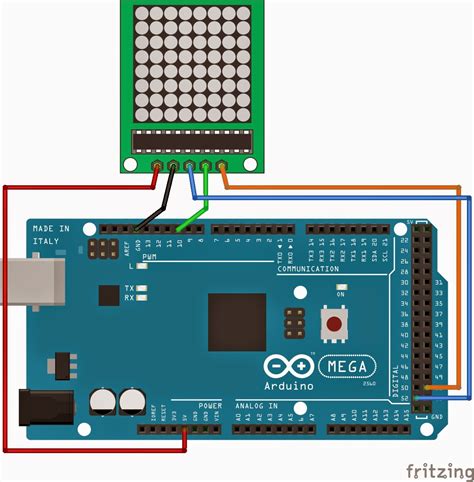 Tutoriais Displays Iv Módulo Matriz De Led 8x8 Arduino Eletrônica