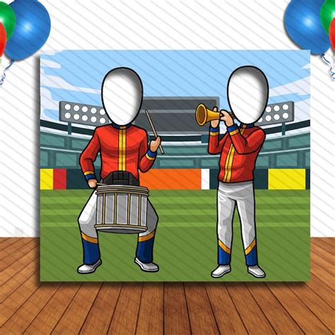 Marching Band Photo Booth Props Etsy