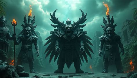 Meet The Lords Of Xibalba Guardians Of The Mayan Underworld Mayan